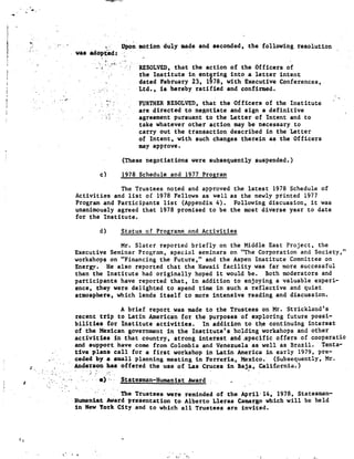 Aspen institute annual meeting-1978-6pgs-gov-edu | PDF | Non-Profit ...