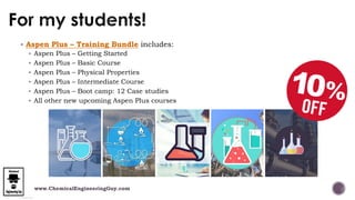 Aspen plus gettingstartedfreecourse | PDF