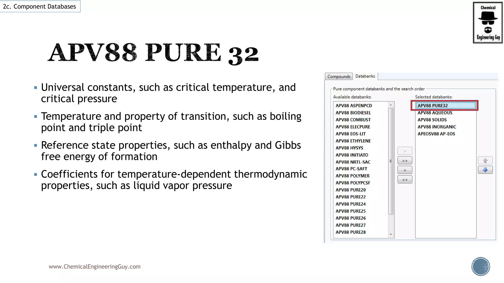 Aspen Plus - Physical Properties (1 of 2) (Slideshare) | PPTX ...