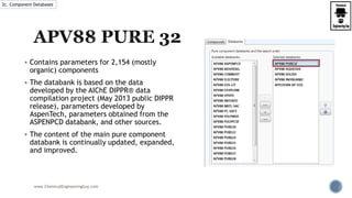 Aspen Plus - Physical Properties (1 of 2) (Slideshare) | PPTX