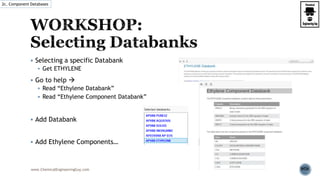 Aspen Plus - Physical Properties (1 of 2) (Slideshare) | PPTX