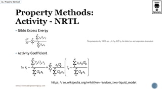 Aspen Plus - Physical Properties (1 of 2) (Slideshare) | PPTX