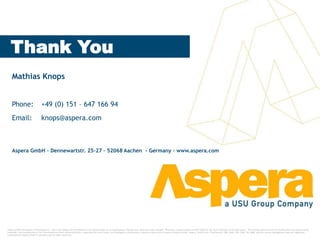 Aspera ITAM Review Tools Day | PPT