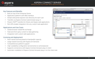 IBM Aspera - Moving the world’s data at maximum speed | PDF