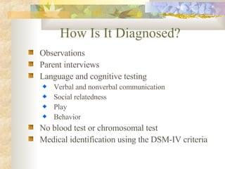 Aspergers Syndrome by Steve Vitto | PPT