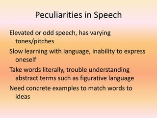 Aspergers Power Point | PPTX