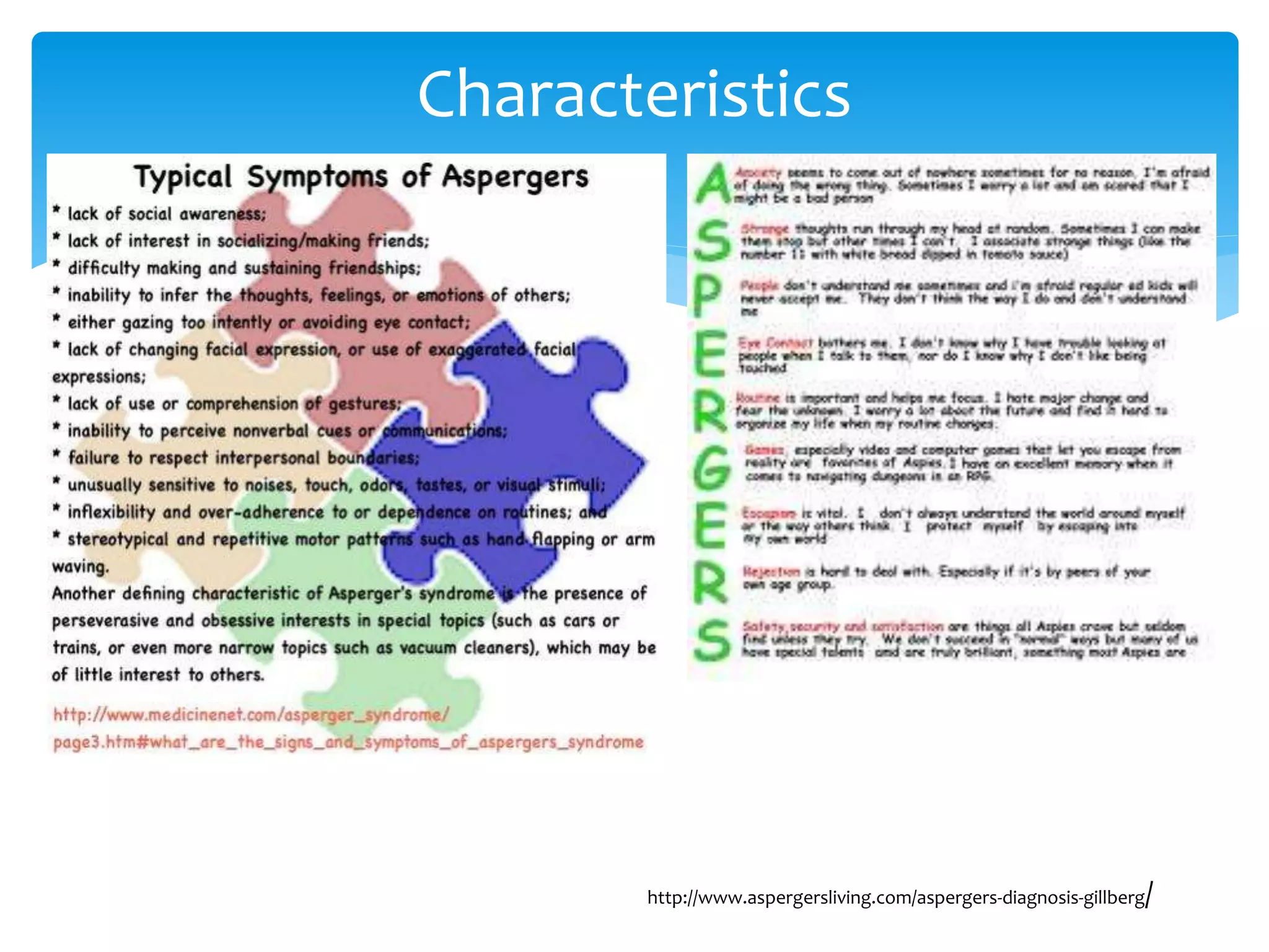 Aspergers syndrome | PPTX