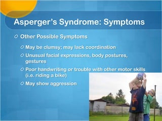 Asperger's syndrome presentation | PPTX