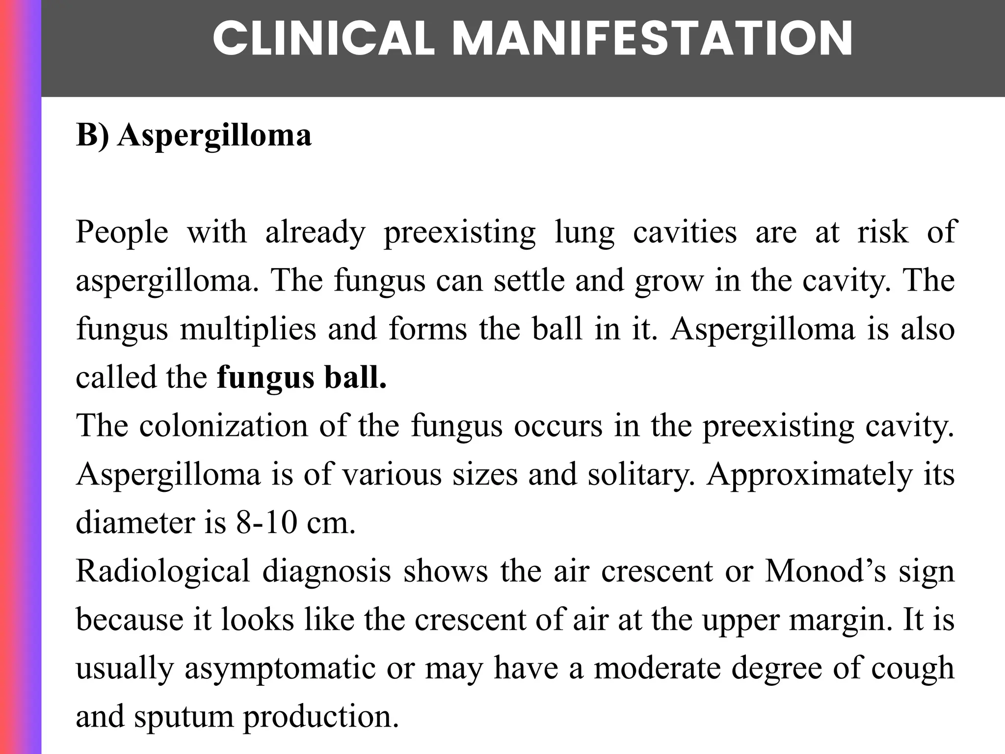 Medically Important Aspergillus species.pptx | Lung and Respiratory ...