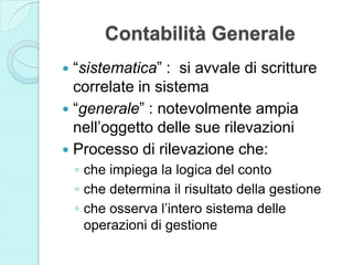 Aspetti generali | PPT