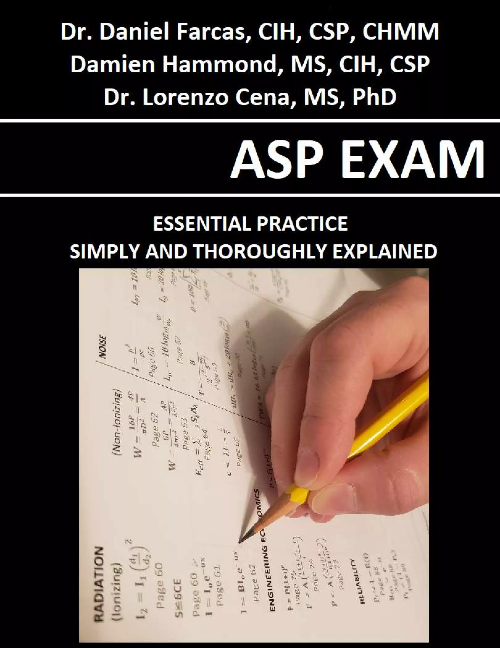 ASP exam essential practice questions | PDF