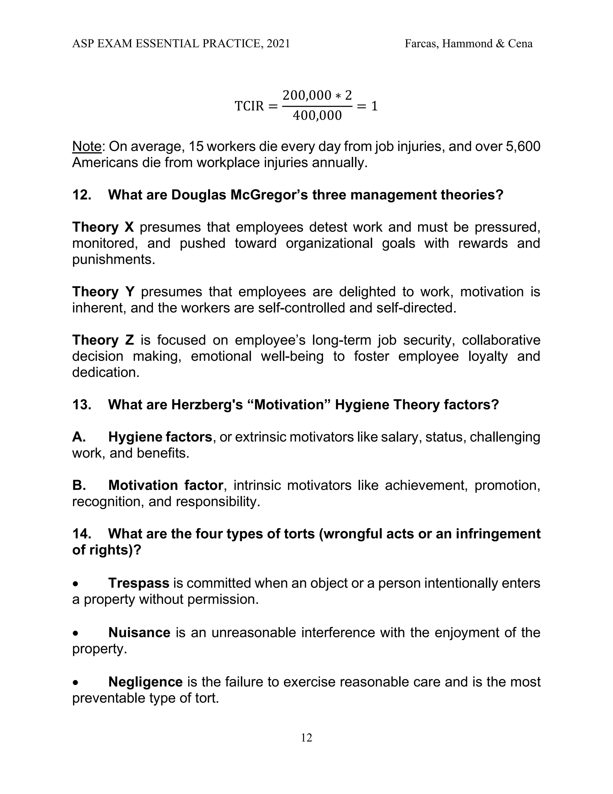 ASP exam essential practice questions | PDF