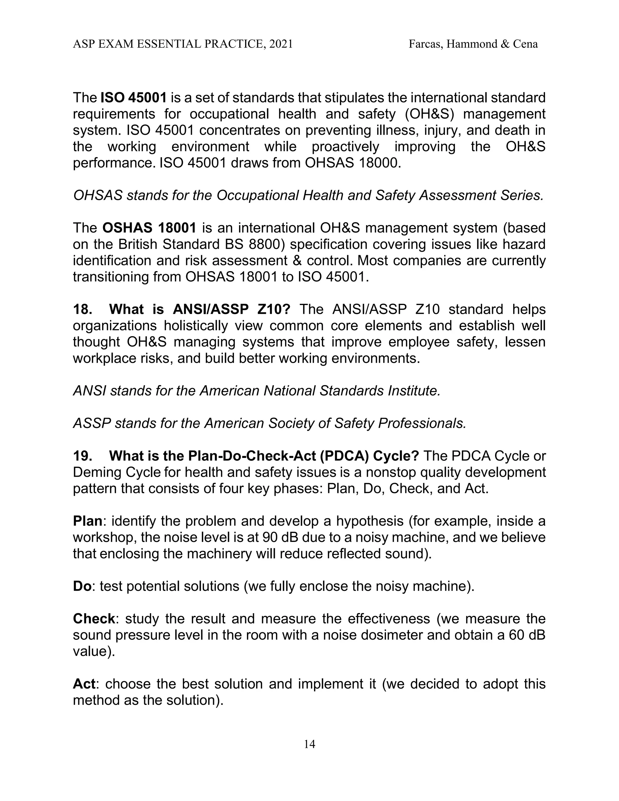 ASP exam essential practice questions | PDF