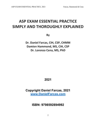 ASP exam essential practice questions | PDF