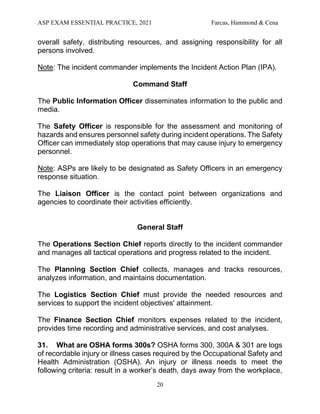 ASP exam essential practice questions | PDF