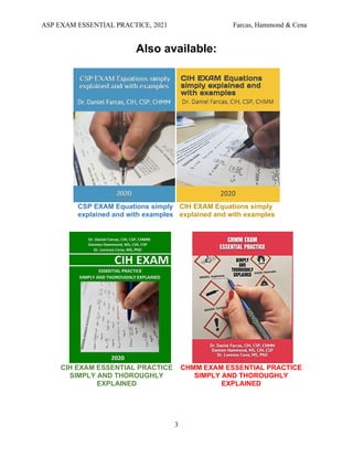 ASP exam essential practice questions | PDF