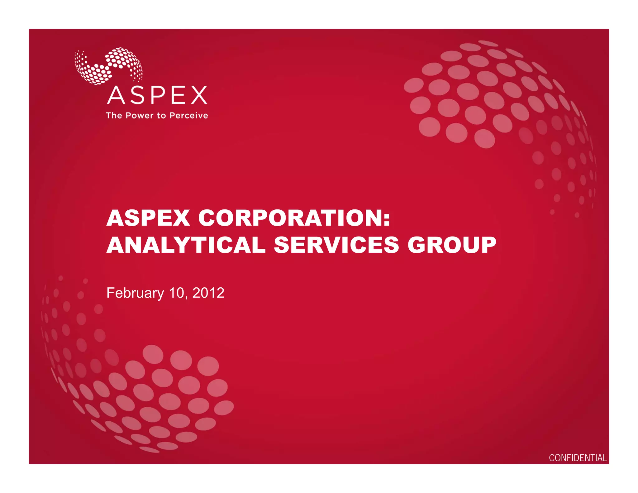 Aspex Fei Electron Microscopy Services | PDF