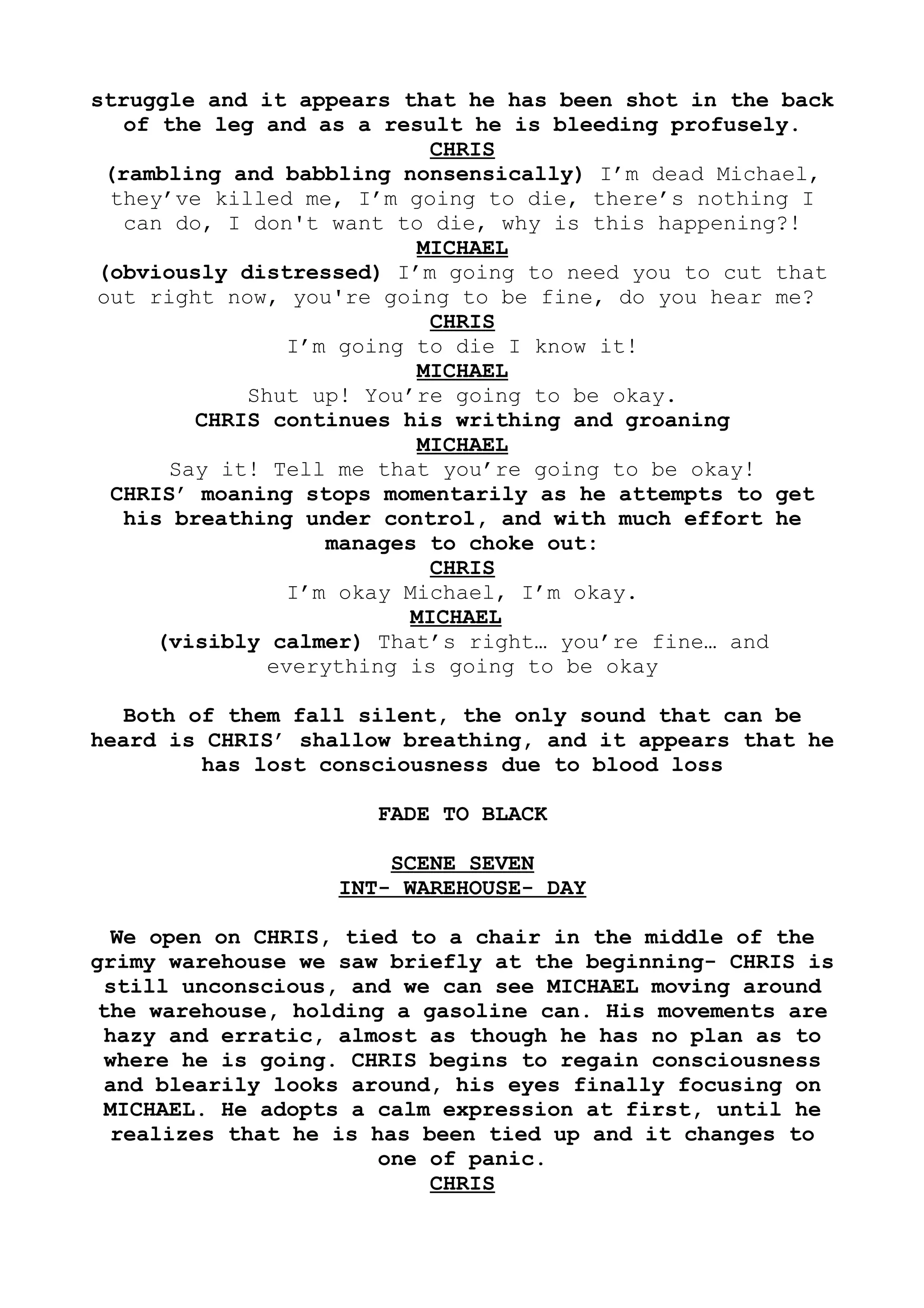 'Atavistic' Screenplay | PDF