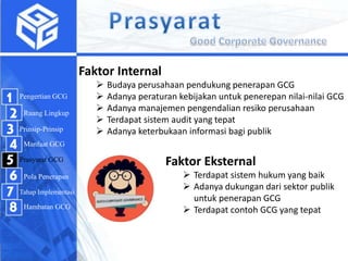 Good Corporate Governance | PPTX