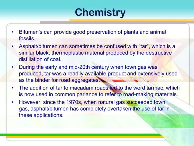 Asphalt | PPTX | Chemistry | Science
