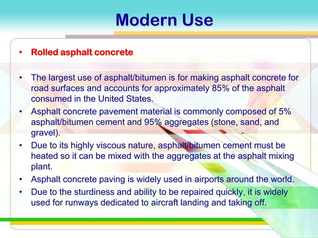 Asphalt | PPTX | Chemistry | Science