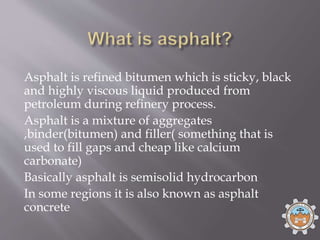 Asphalt | PPTX