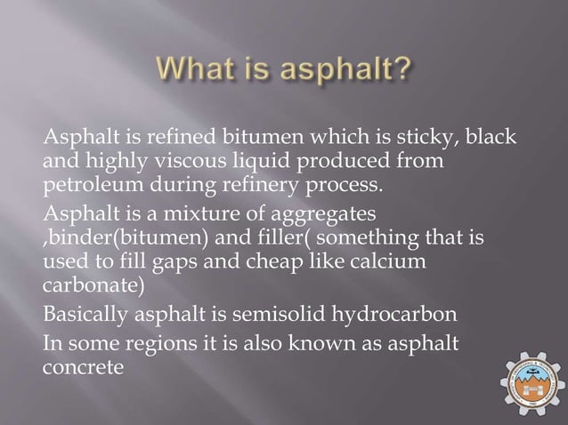 Asphalt | PPTX | Geology | Science