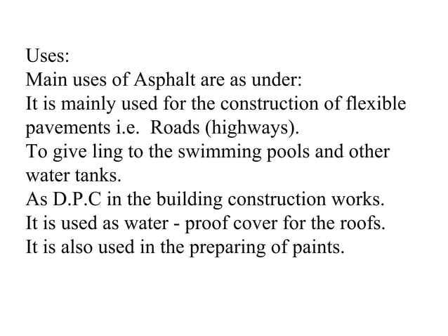 Asphalt | PPT
