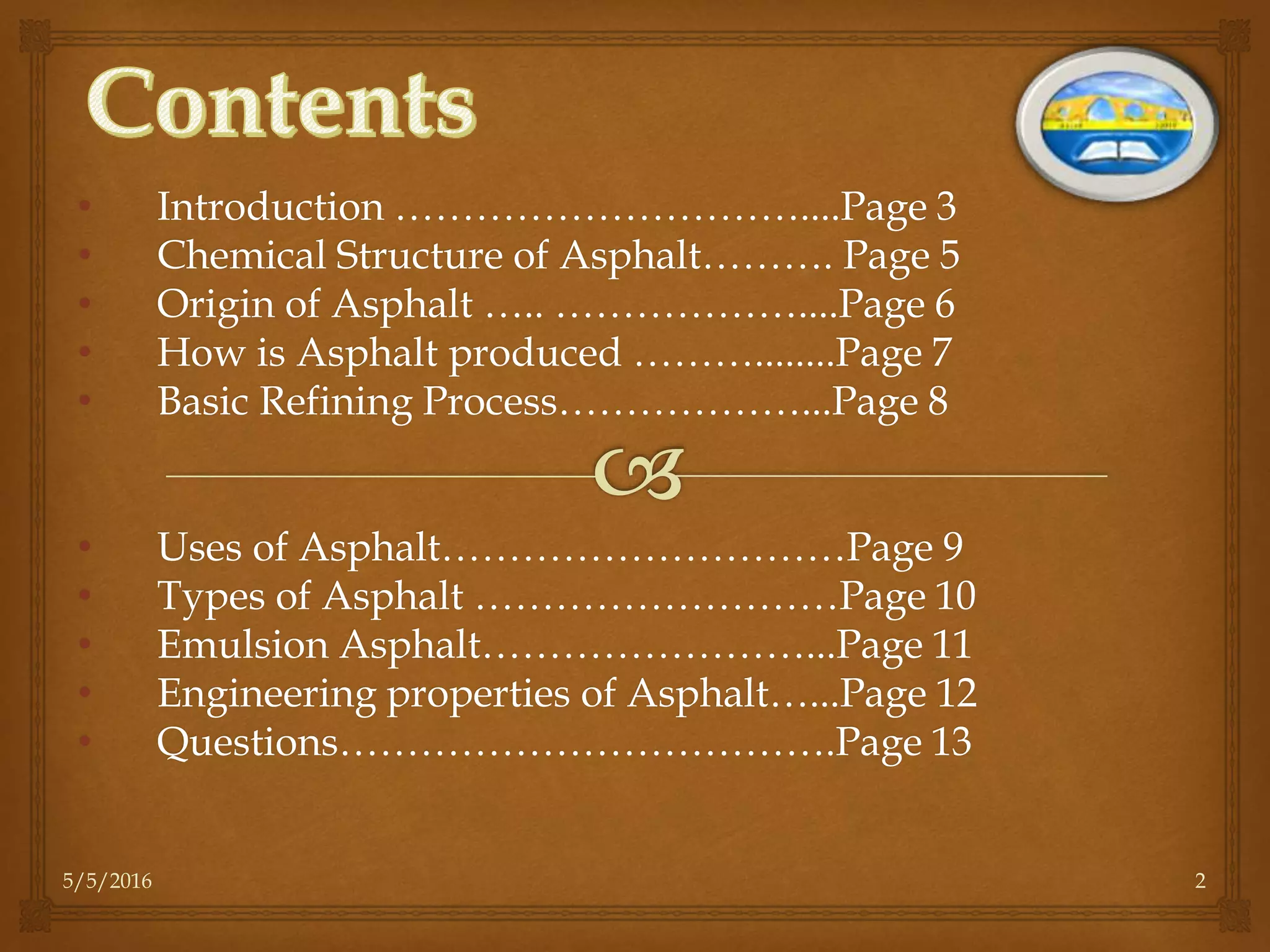Asphalt presentation-by-diar ismail | PPTX