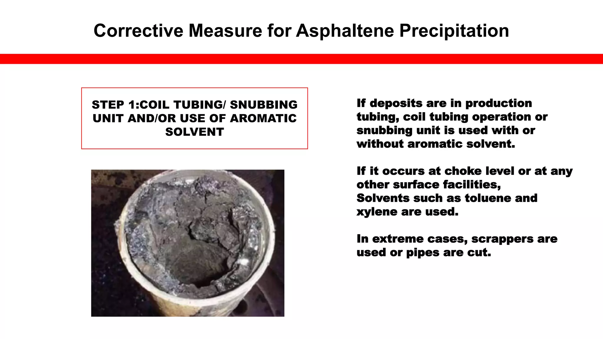 Asphaltenes & wax deposition in petroleum production system | PPTX