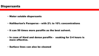 Asphaltenes & wax deposition in petroleum production system | PPTX