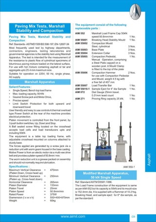 Asphalt testing range | PDF