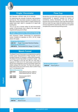 Asphalt testing range | PDF