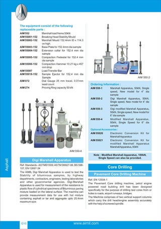 Asphalt testing range | PDF