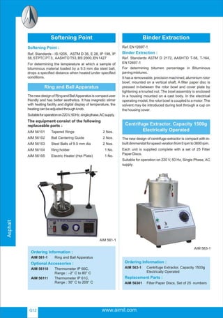 Asphalt testing range | PDF