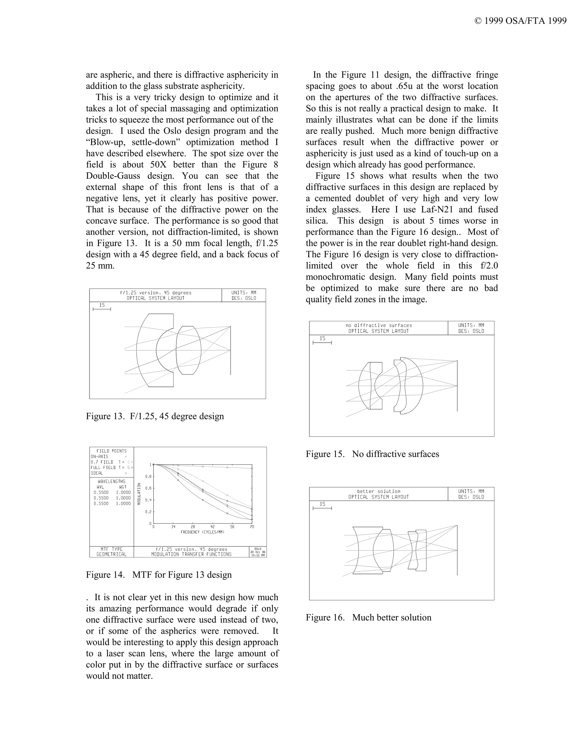 Aspheric and diffractive optics extend monochromatic imaging limits 1999 | PDF