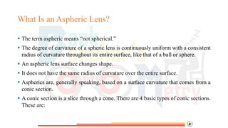 ASPHERIC LENSES by optom.jithin johney | PPTX