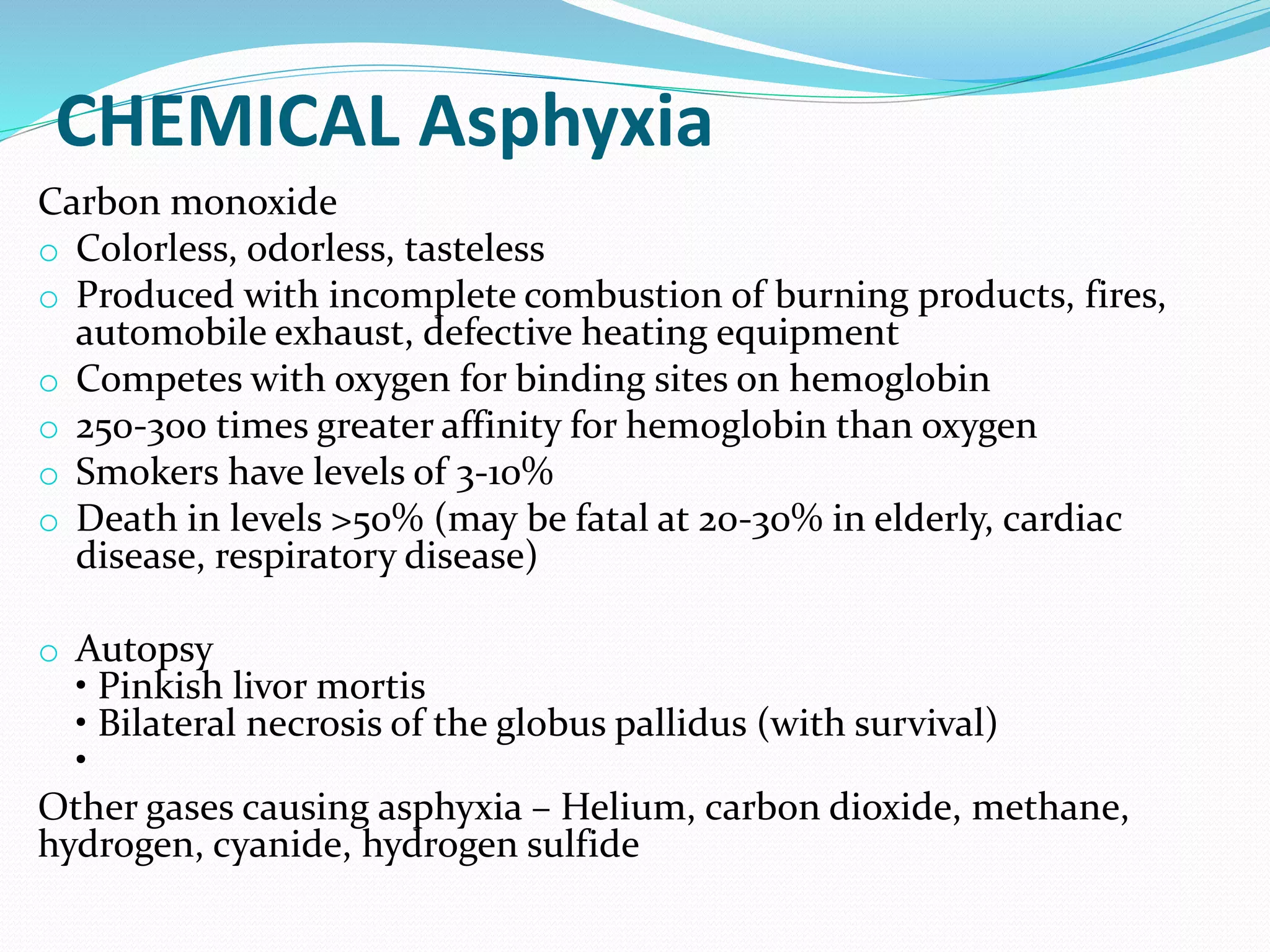 Asphyxia | PPTX