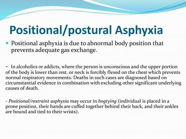 Asphyxia | PPTX | First Aid | Injuries