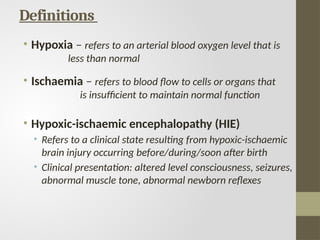 Asphyxia presentation aetiology, investigations management | PPTX