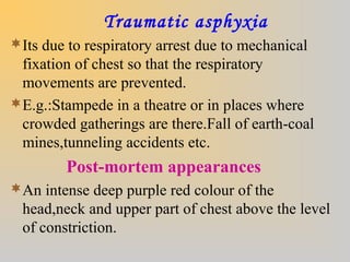 Asphyxia notes by dr. armaan singh | PPT