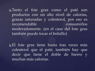 Aspic,terrinas,chaud froid y galantinas. | PPTX