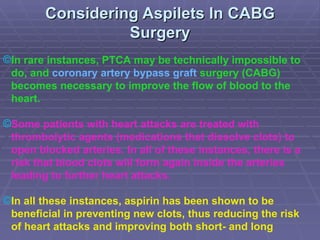 Aspilet Therapy After CABG Sirgery | PPS