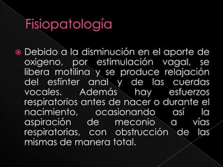 Aspiracion del Meconio | PPSX