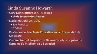 Aspiraciones ocupacionales linda gotfredsom. | PDF