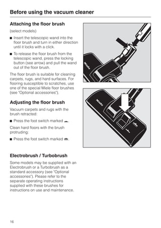 Vacuum.Cleanner_Miele_s312i-2 (EN) | PDF