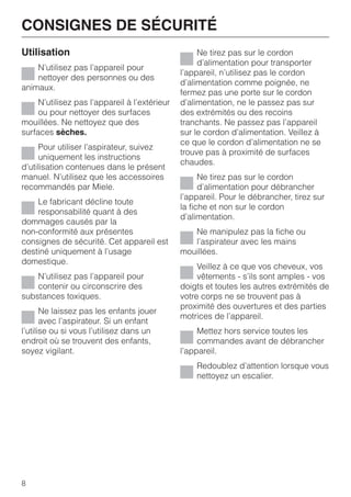 Vacuum.Cleanner_Miele_s312i-2 (EN) | PDF