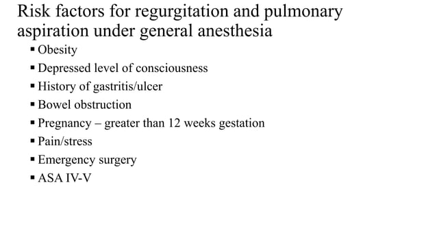 Aspiration management | PPTX