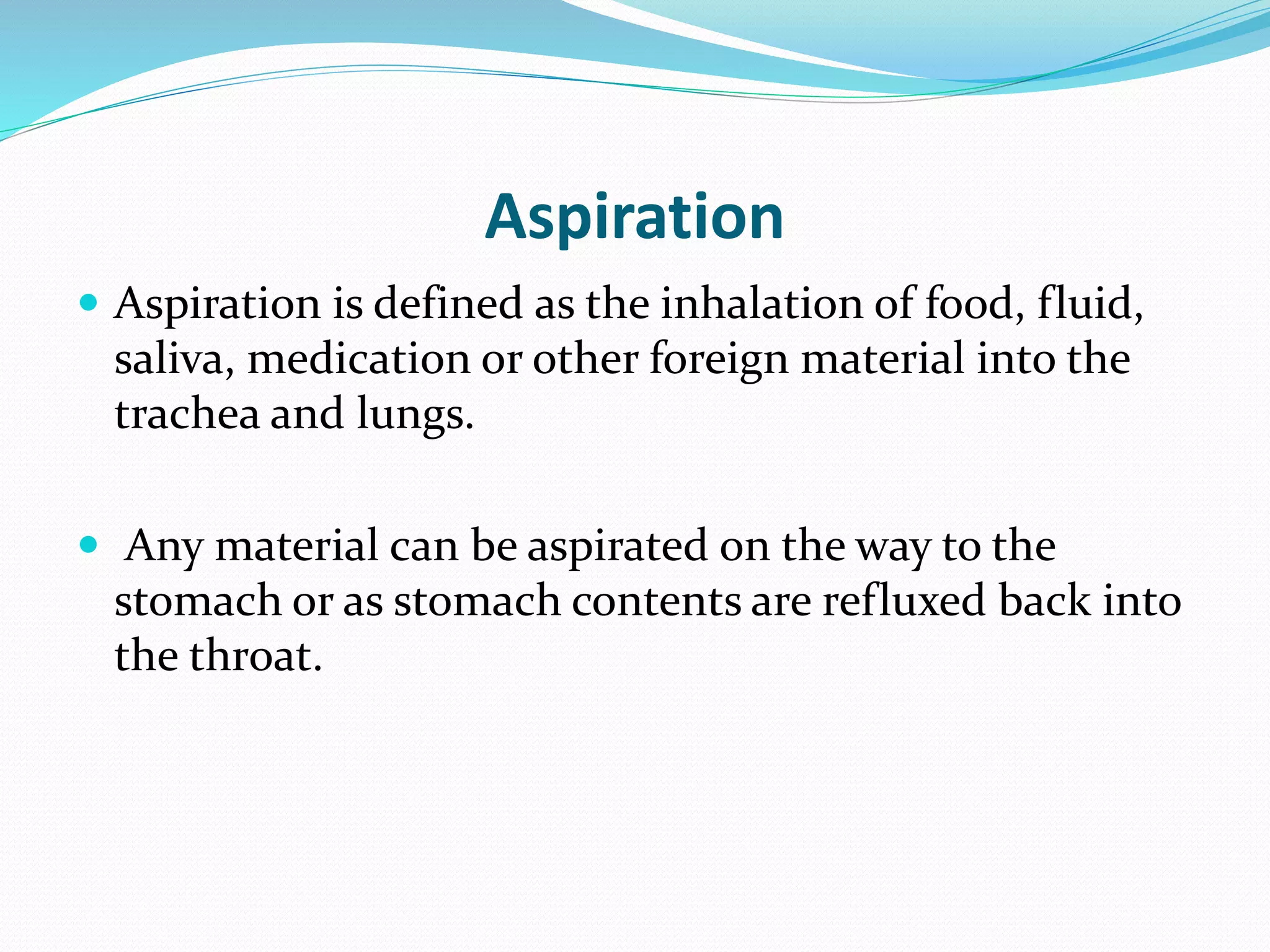 Aspiration pneumonia prevention skilled nurse facility 2012 | PPTX