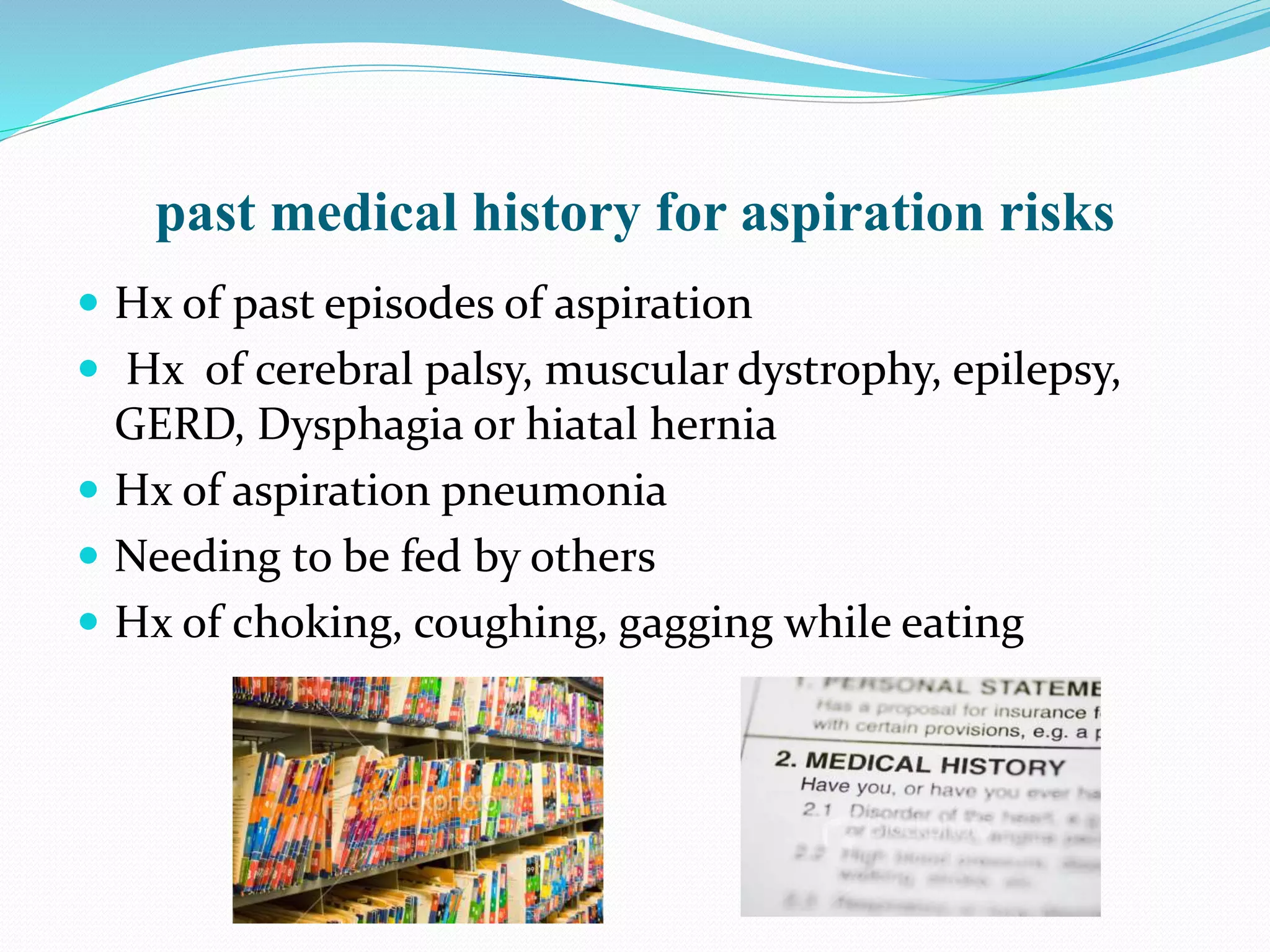 Aspiration pneumonia prevention skilled nurse facility 2012 | PPTX